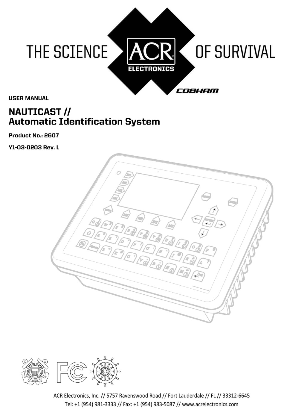 ACR ELECTRONICS NAUTICAST 2607 USER MANUAL Pdf Download | ManualsLib