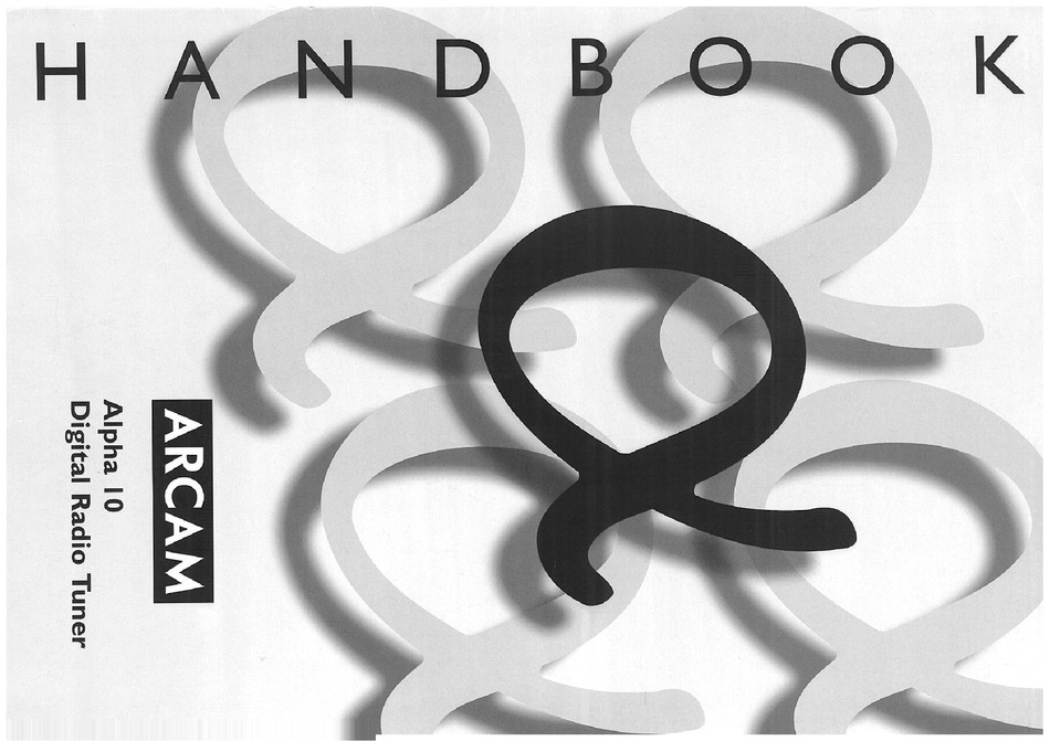 ARCAM ALPHA 10 HANDBOOK Pdf Download | ManualsLib