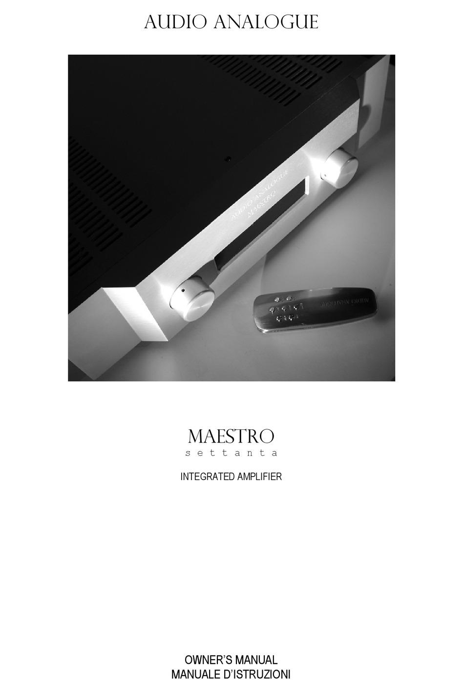 AUDIO ANALOGUE E T T A N T A OWNER S MANUAL Pdf Download ManualsLib audio-analogue-e-t-t-a-n-t-a-owner-s-manual-pdf-download-manualslib