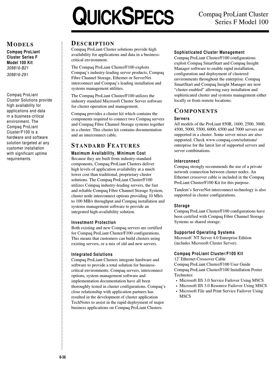 COMPAQ WIRELESS LAN 100 SPECIFICATION Pdf Download | ManualsLib