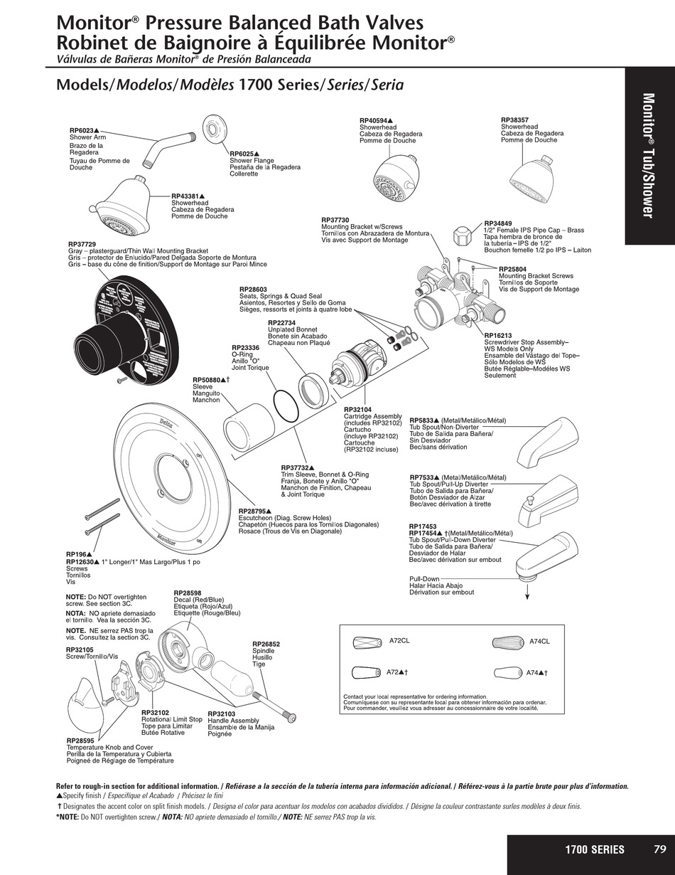 Delta Monitor 1700 Series Shower Faucet Parts Reviewmotors co Delta Monitor 1700 Series Shower Faucet Parts Reviewmotors co