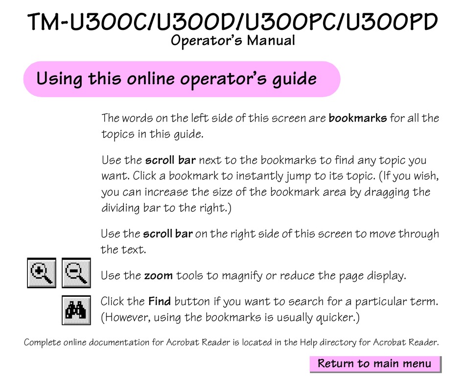 EPSON TM-U300C OPERATOR'S MANUAL Pdf Download | ManualsLib