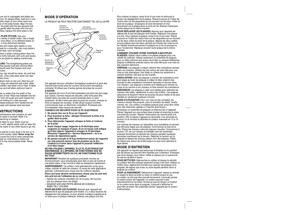 BELSON LONDON PREMIERE C-316P USE AND CARE BOOK Pdf Download | ManualsLib