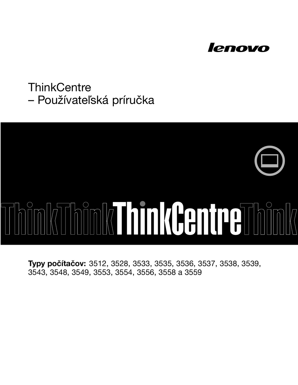 LENOVO THINKCENTRE M72Z POUŽÍVATEĽSKÁ PRÍRUČKA Pdf Download | ManualsLib