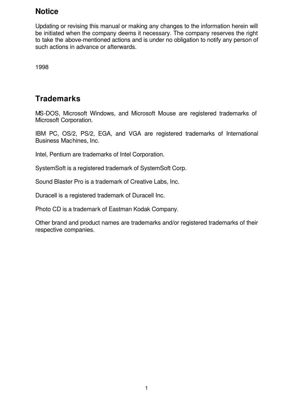 EUROCOM 6200-A DESKNOTE USER MANUAL Pdf Download | ManualsLib