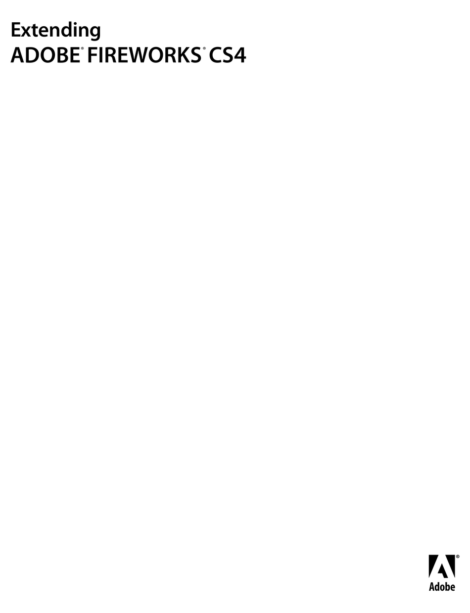 ADOBE 65011817 - FIREWORKS CS4 - MAC EXTENDED USER MANUAL Pdf Download | ManualsLib