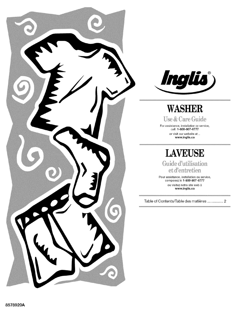 INGLIS IFR42001 USE & CARE MANUAL Pdf Download | ManualsLib