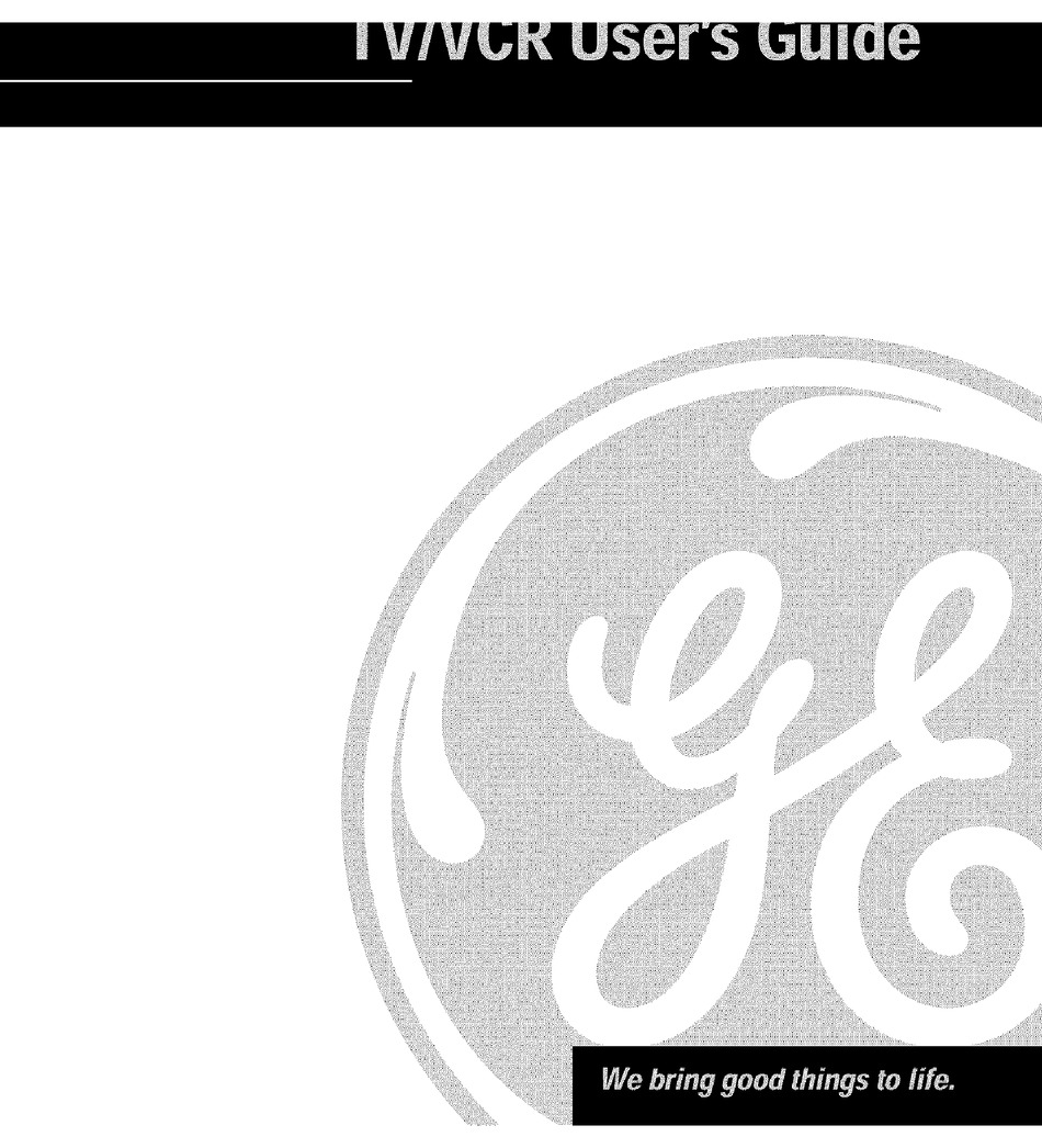 GE 13TVR62 USER MANUAL Pdf Download | ManualsLib