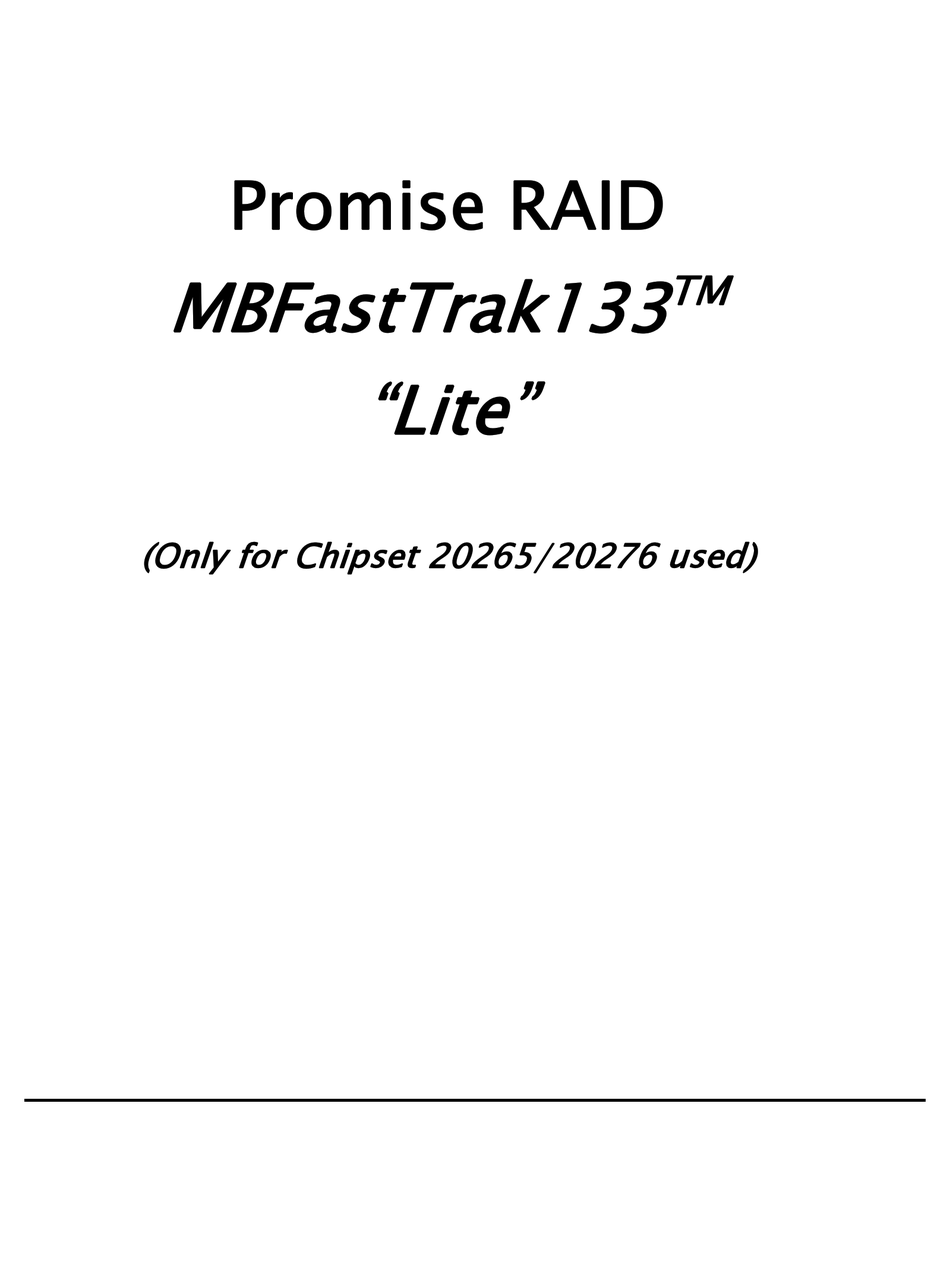 ALBATRON MBFASTTRAK133 “LITE” USER MANUAL Pdf Download | ManualsLib