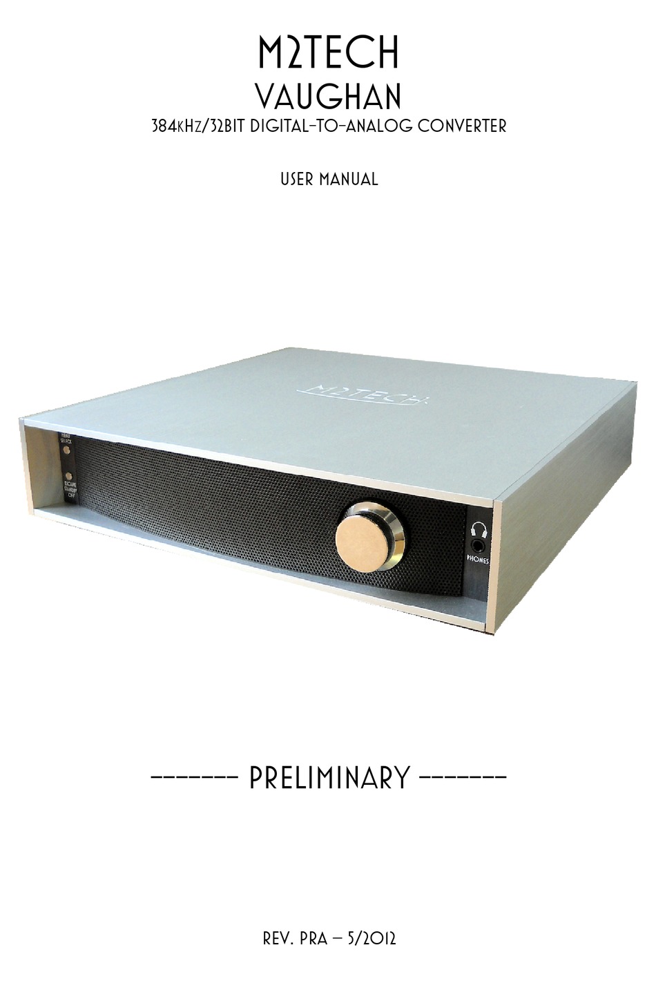 M2TECH VAUGNAN USER MANUAL Pdf Download | ManualsLib