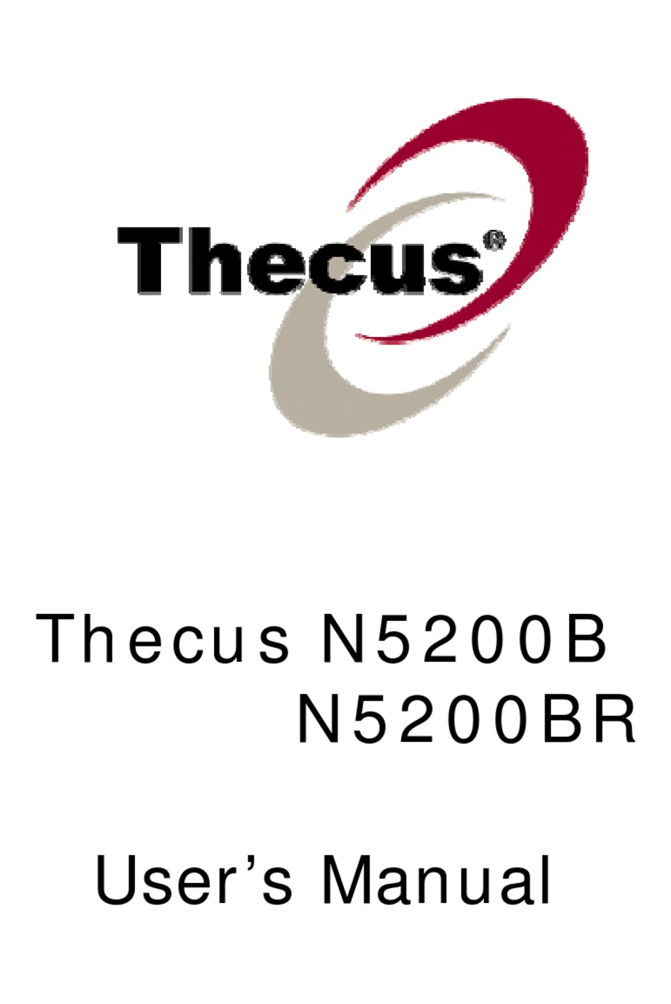 THECUS N5200B, N5200BR USER MANUAL Pdf Download | ManualsLib