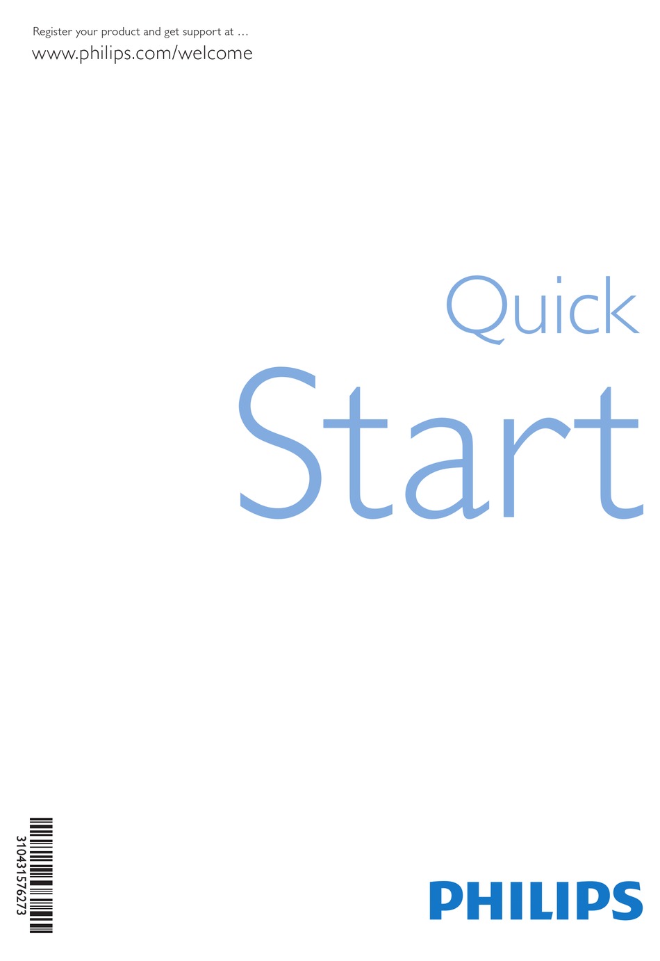 PHILIPS PFS0001/12 QUICK START MANUAL Pdf Download | ManualsLib