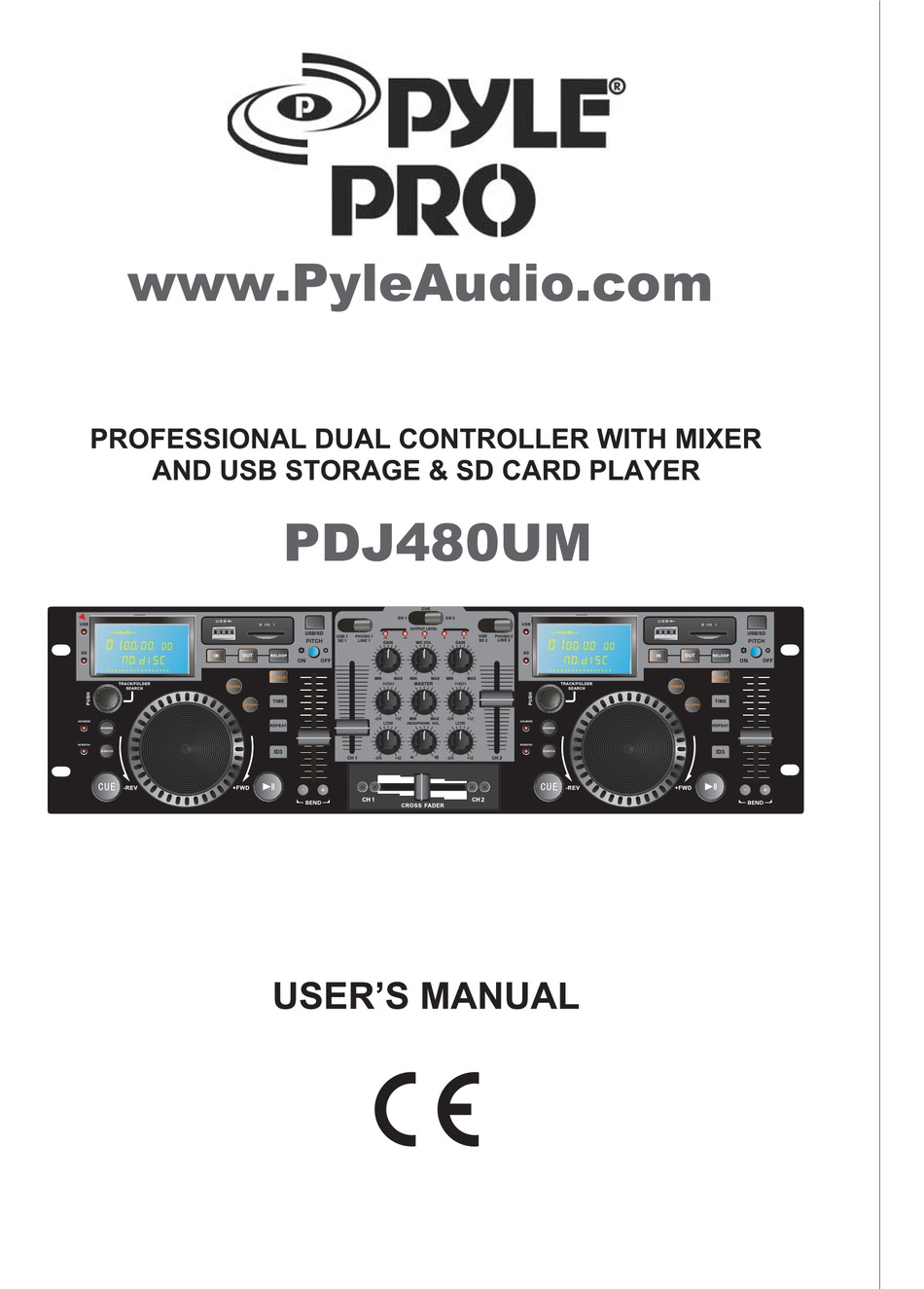 PYLE PRO PDJ480UM USER MANUAL Pdf Download | ManualsLib