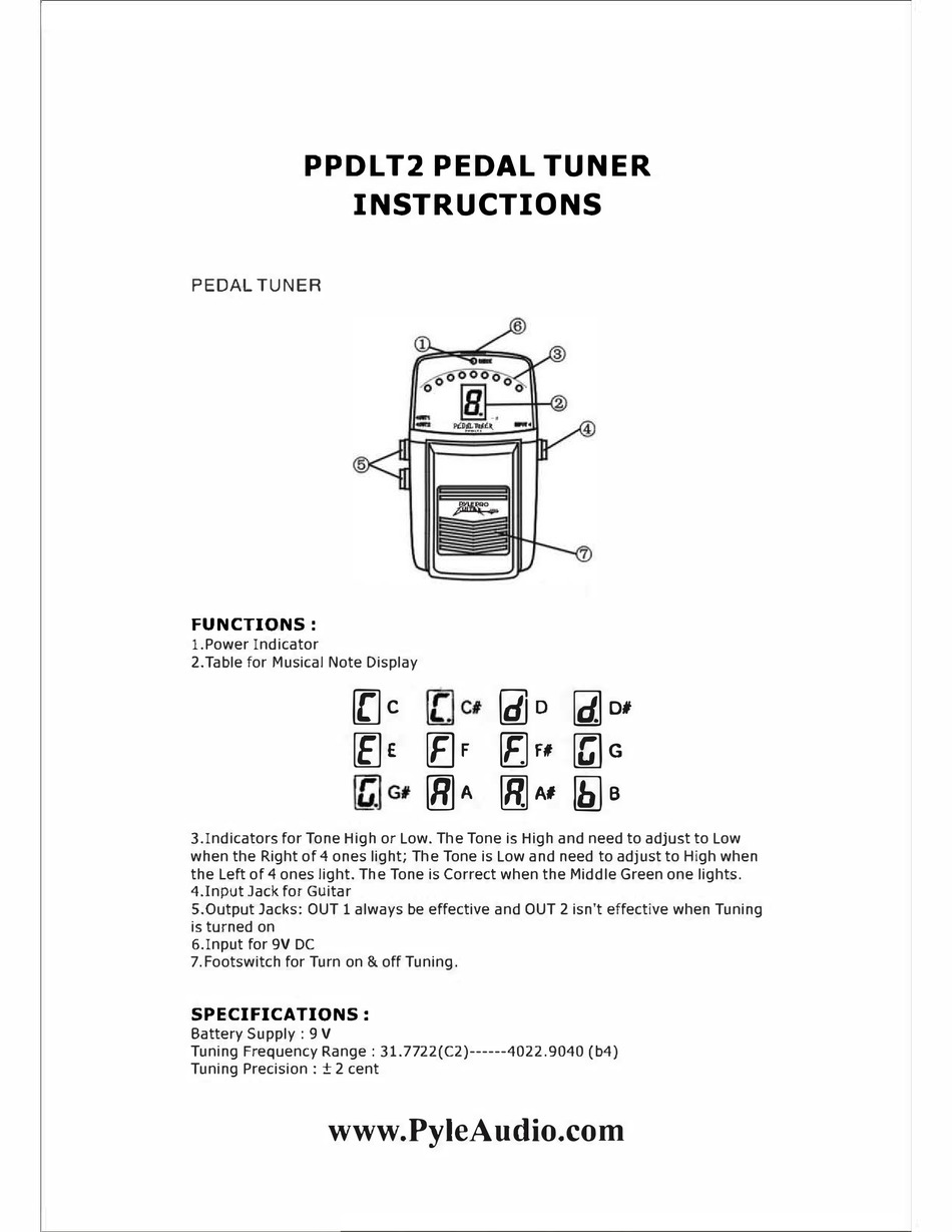 PYLE PPDLT2 INSTRUCTIONS Pdf Download ManualsLib pyle-ppdlt2-instructions-pdf-download-manualslib