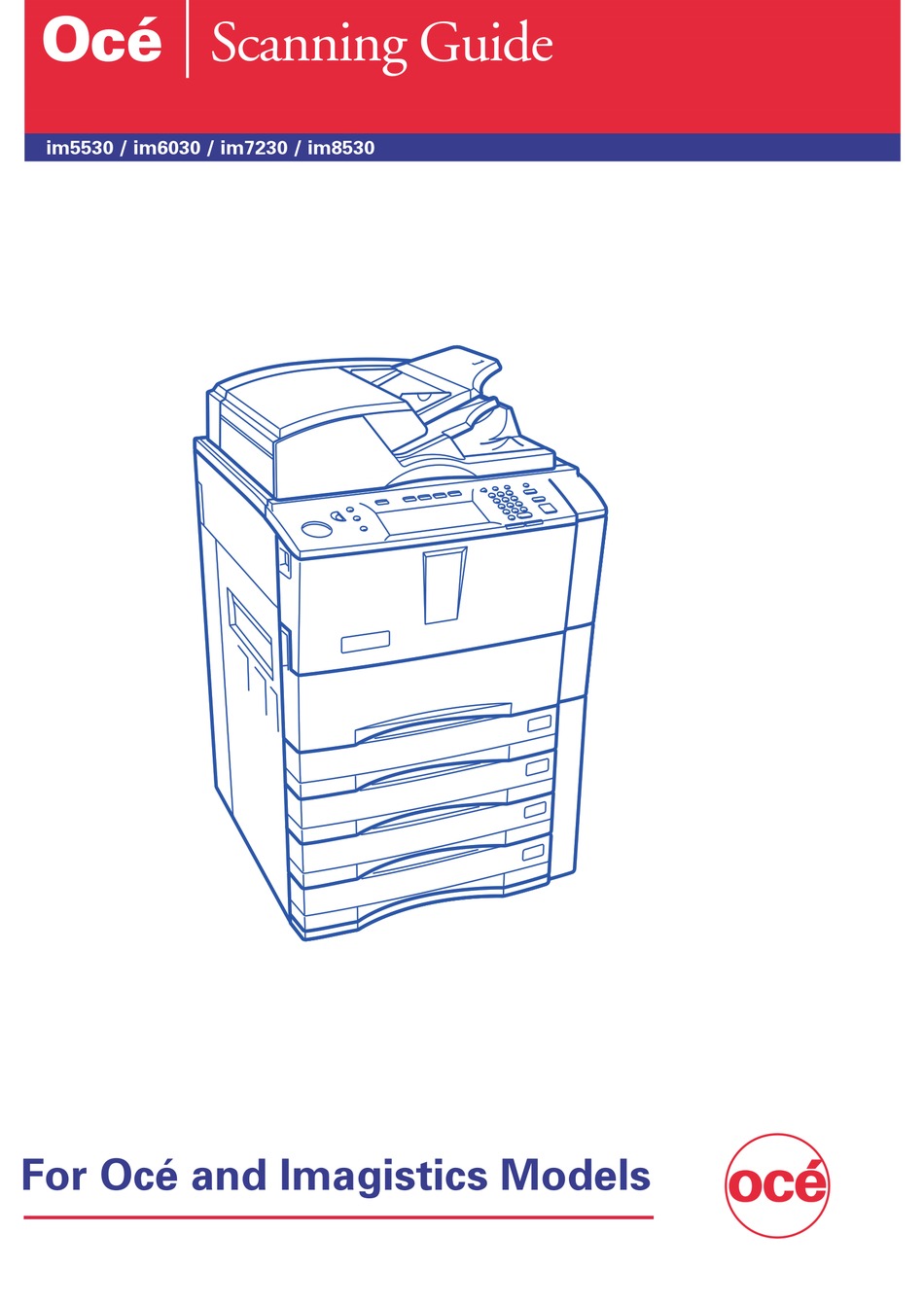 OCE IM5530 SCANNING MANUAL Pdf Download | ManualsLib