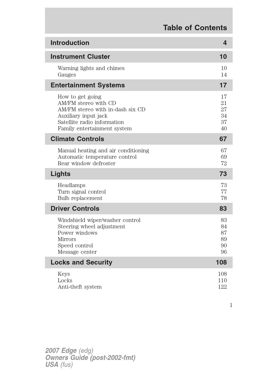 2011 Ford Edge Maintenance Schedule 2011-ford-edge-maintenance-schedule