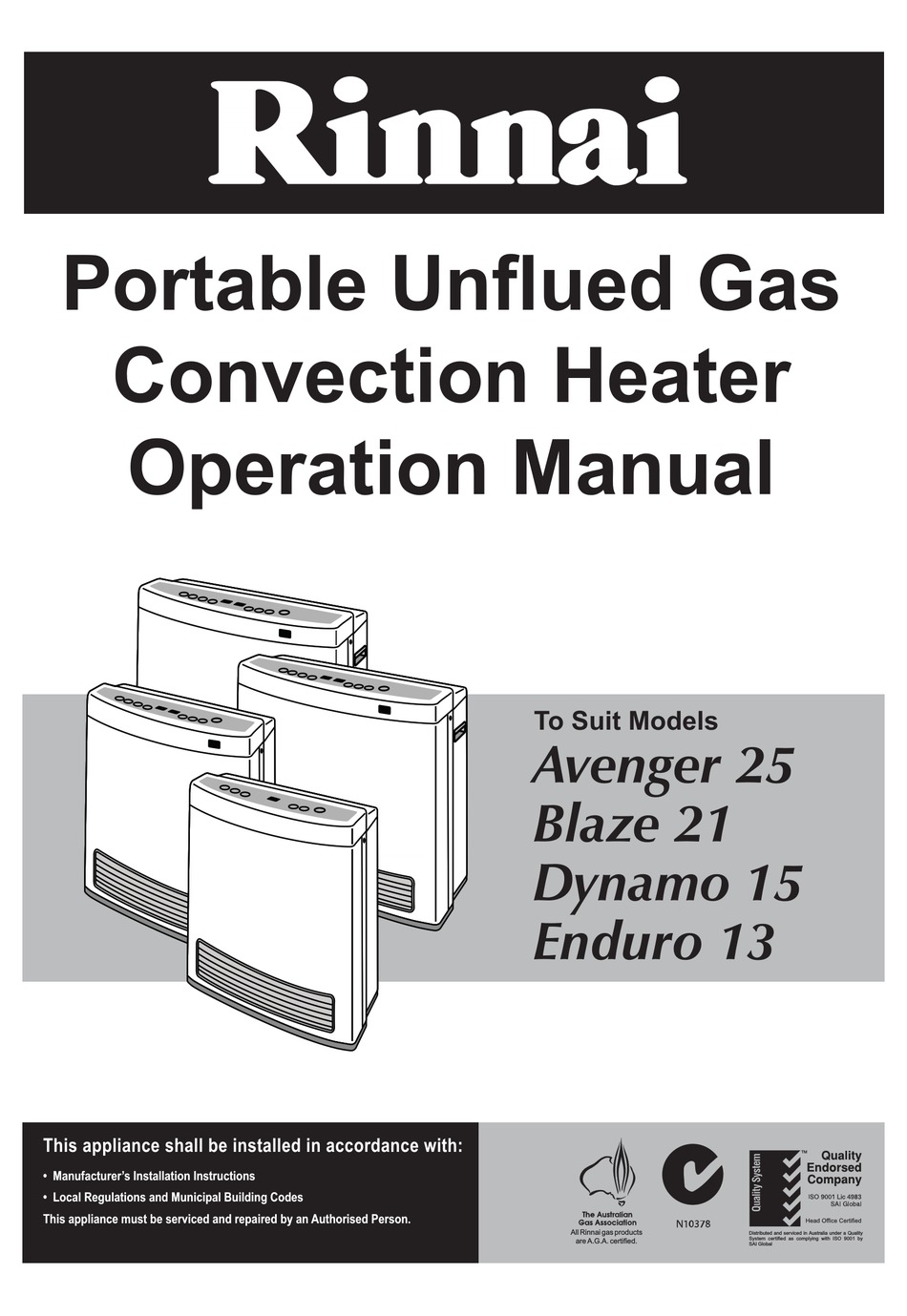 RINNAI AVENGER 25 OPERATION MANUAL Pdf Download ManualsLib rinnai-avenger-25-operation-manual-pdf-download-manualslib