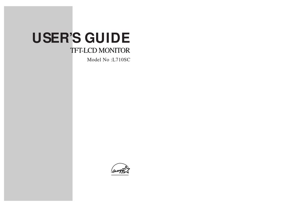 DAEWOO L710SC USER MANUAL Pdf Download | ManualsLib