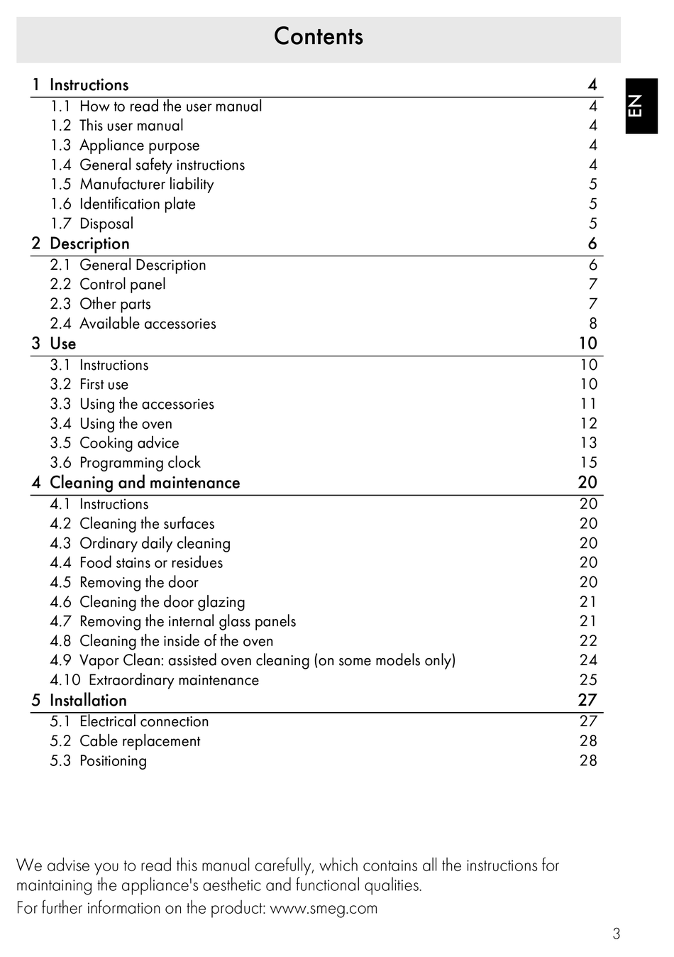 SMEG OVEN USER MANUAL Pdf Download ManualsLib smeg-oven-user-manual-pdf-download-manualslib