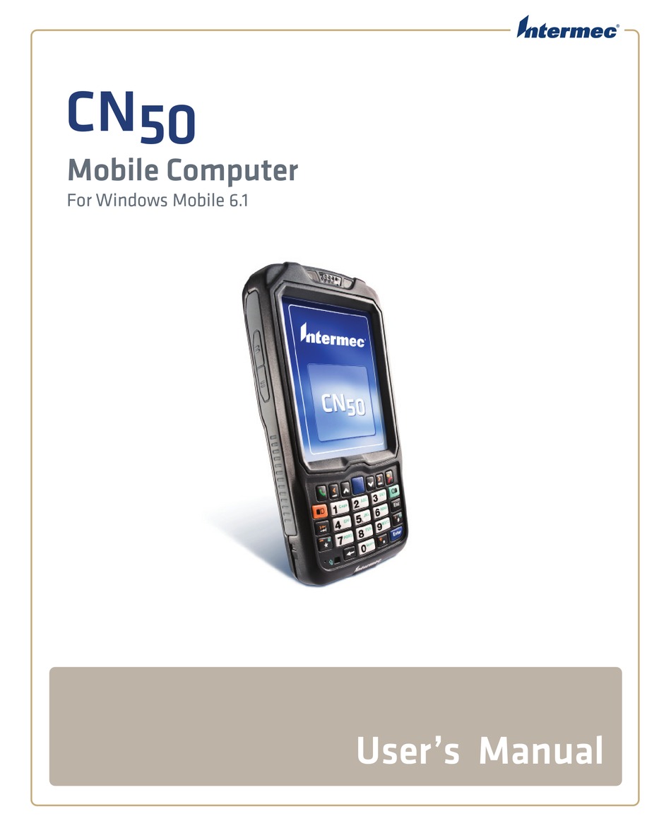 INTERMEC CN50 USER MANUAL Pdf Download | ManualsLib