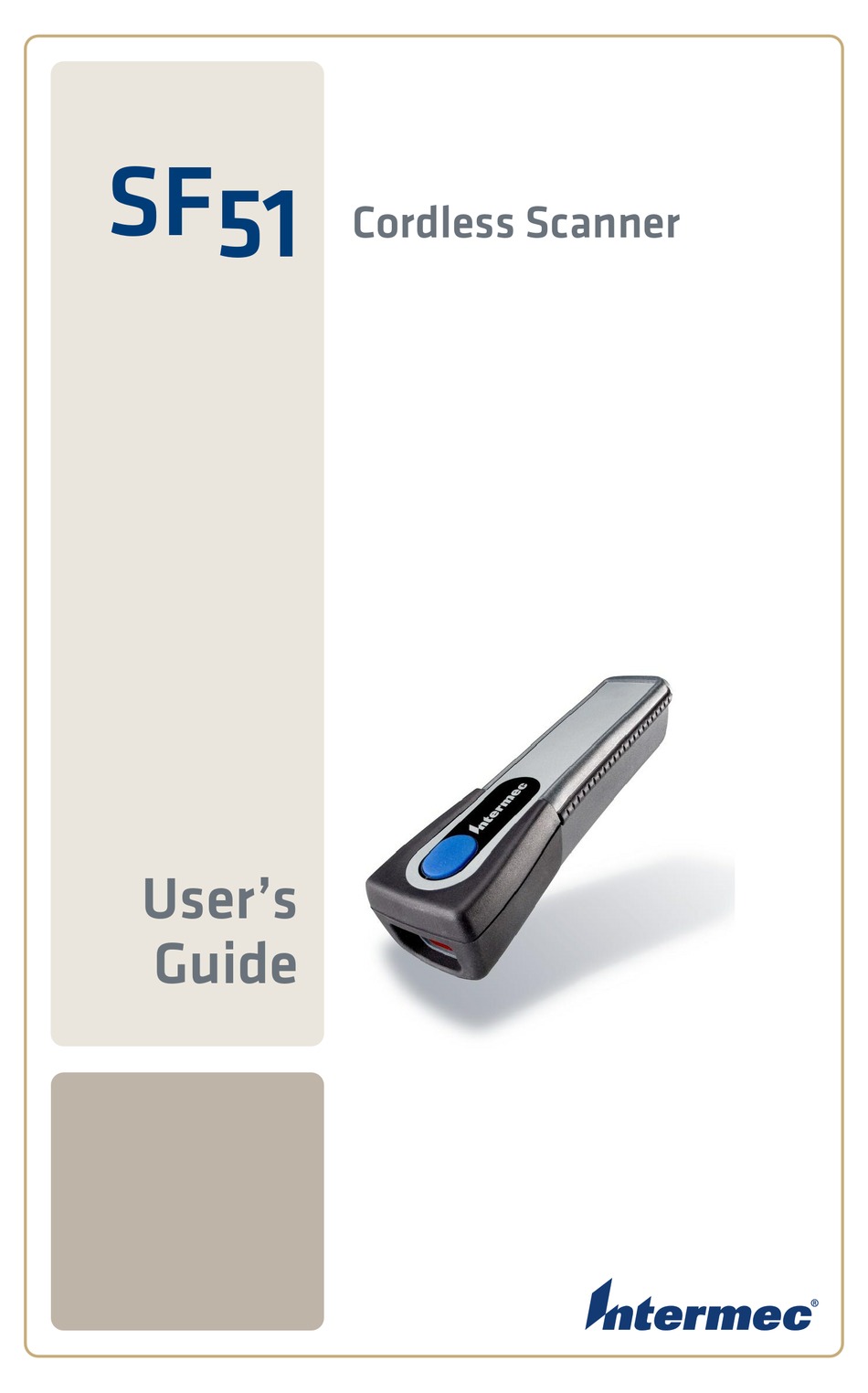 INTERMEC SF51 USER MANUAL Pdf Download | ManualsLib