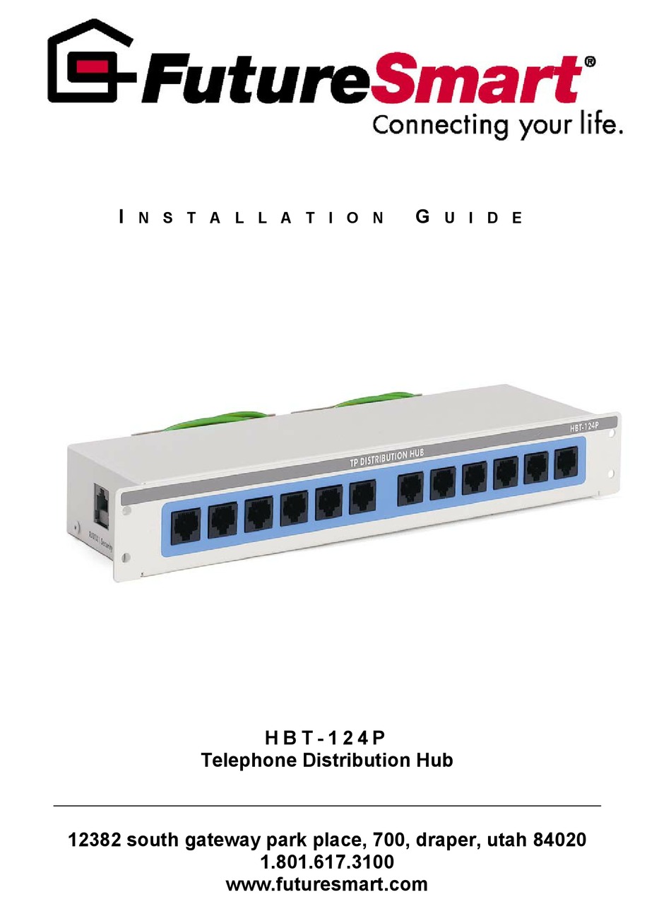FUTURESMART HBT-124P INSTALLATION MANUAL Pdf Download | ManualsLib