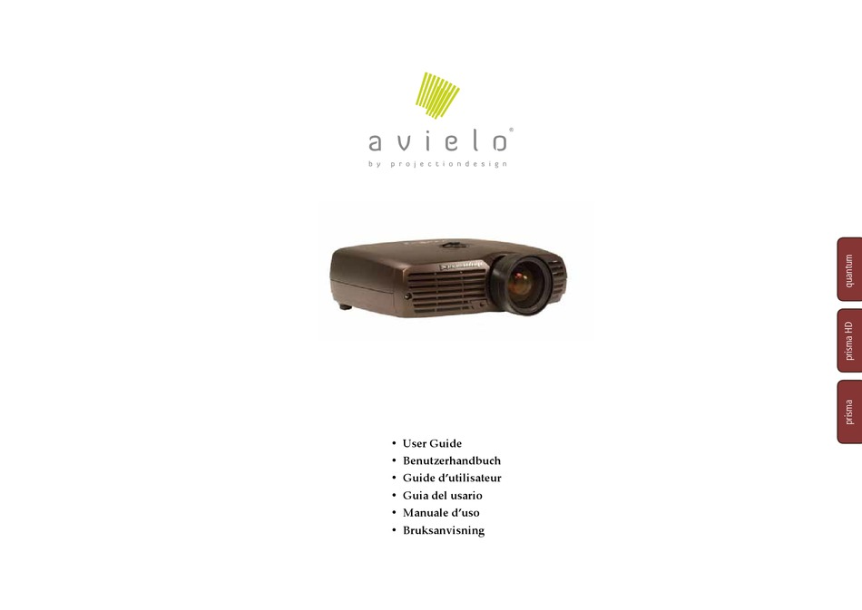 AVIELO PROJECTOR USER MANUAL Pdf Download | ManualsLib