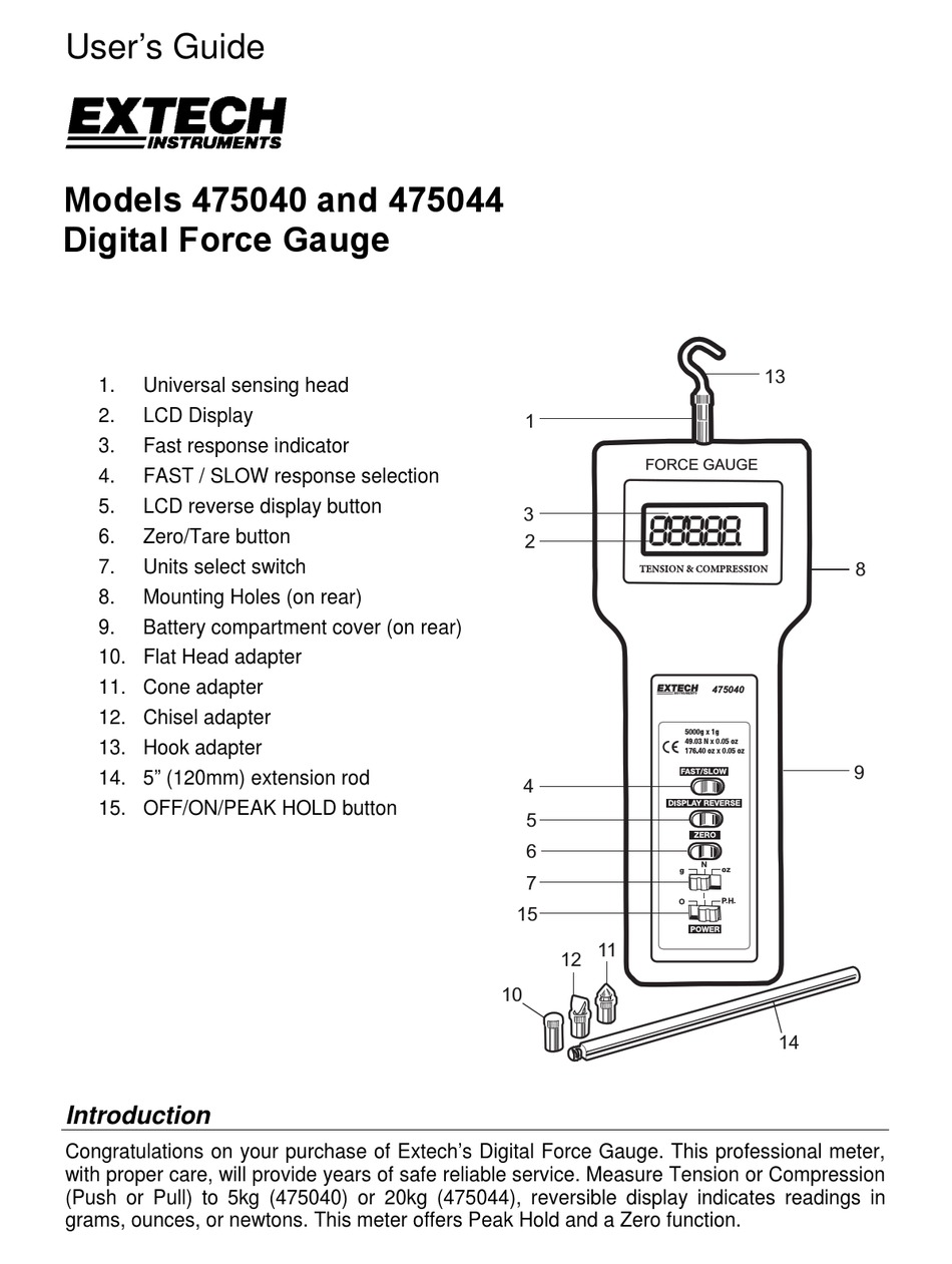 EXTECH INSTRUMENTS 475040 USER MANUAL Pdf Download | ManualsLib EXTECH INSTRUMENTS 475040 USER MANUAL Pdf Download | ManualsLib