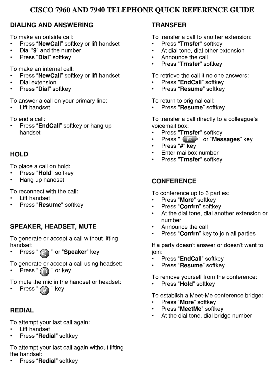 CISCO 7960 QUICK REFERENCE MANUAL Pdf Download ManualsLib CISCO 7960 QUICK REFERENCE MANUAL Pdf Download ManualsLib