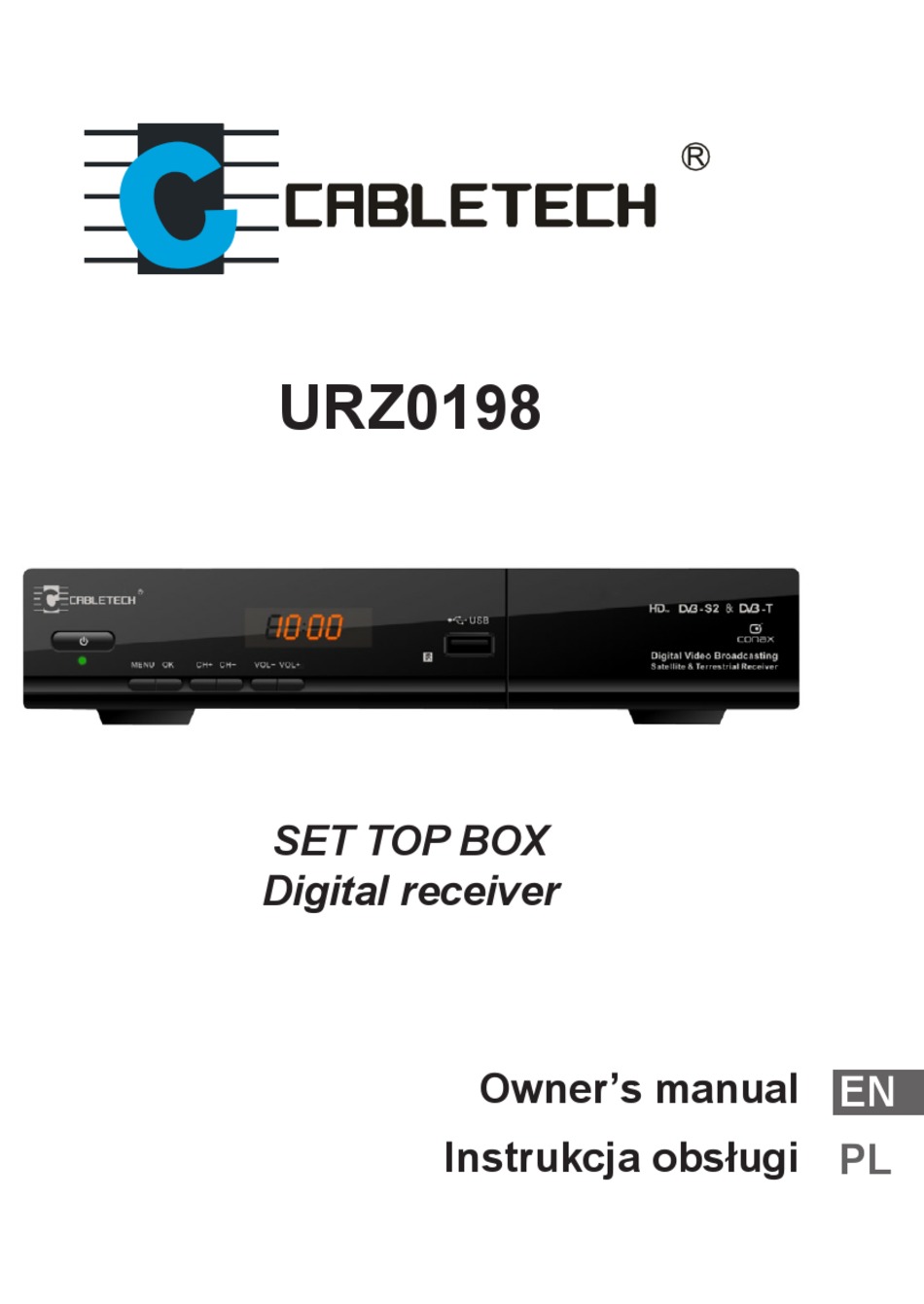 CABLETECH URZ0198 OWNER'S MANUAL Pdf Download | ManualsLib