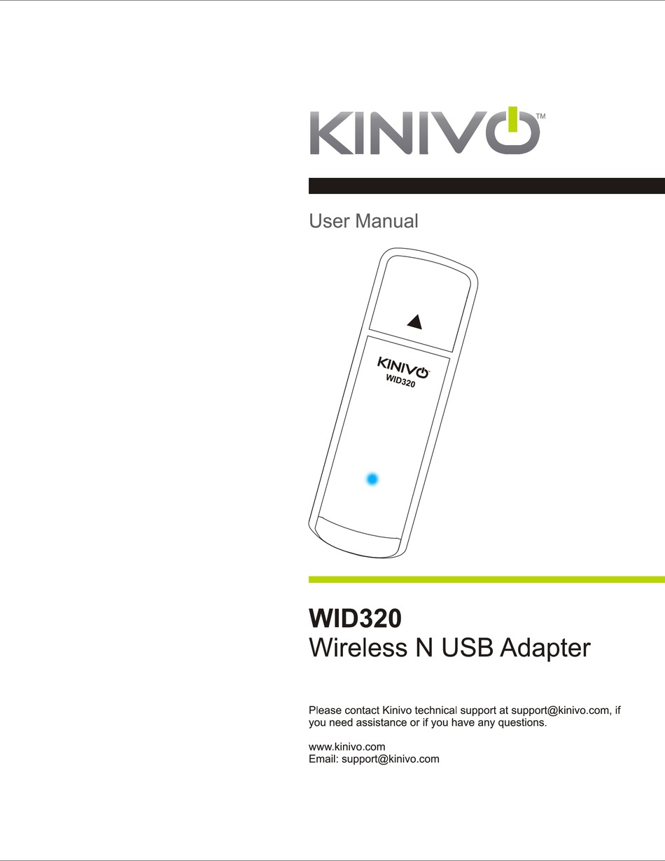 KINIVO WID320 USER MANUAL Pdf Download | ManualsLib