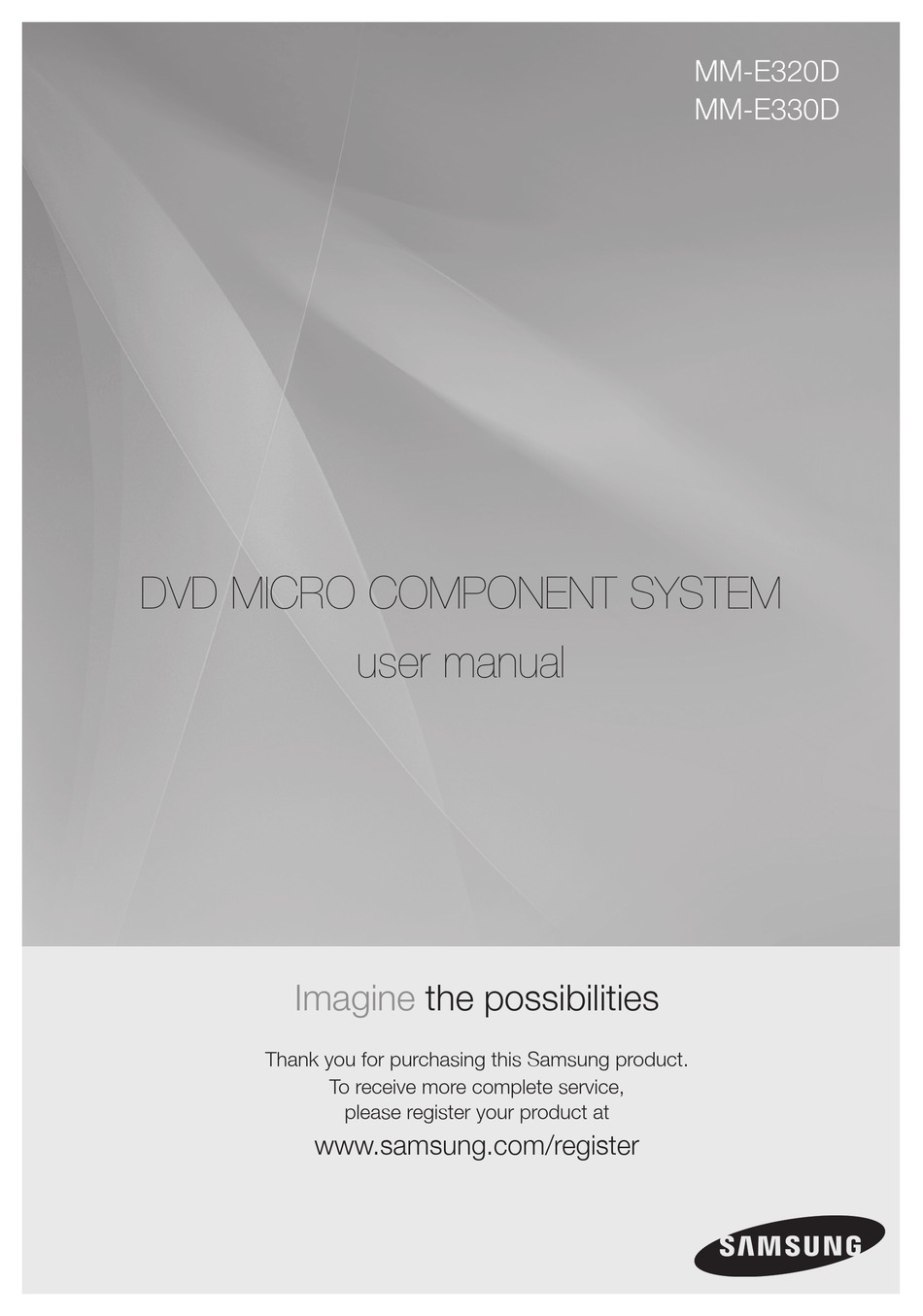 SAMSUNG MM-E320D USER MANUAL Pdf Download | ManualsLib