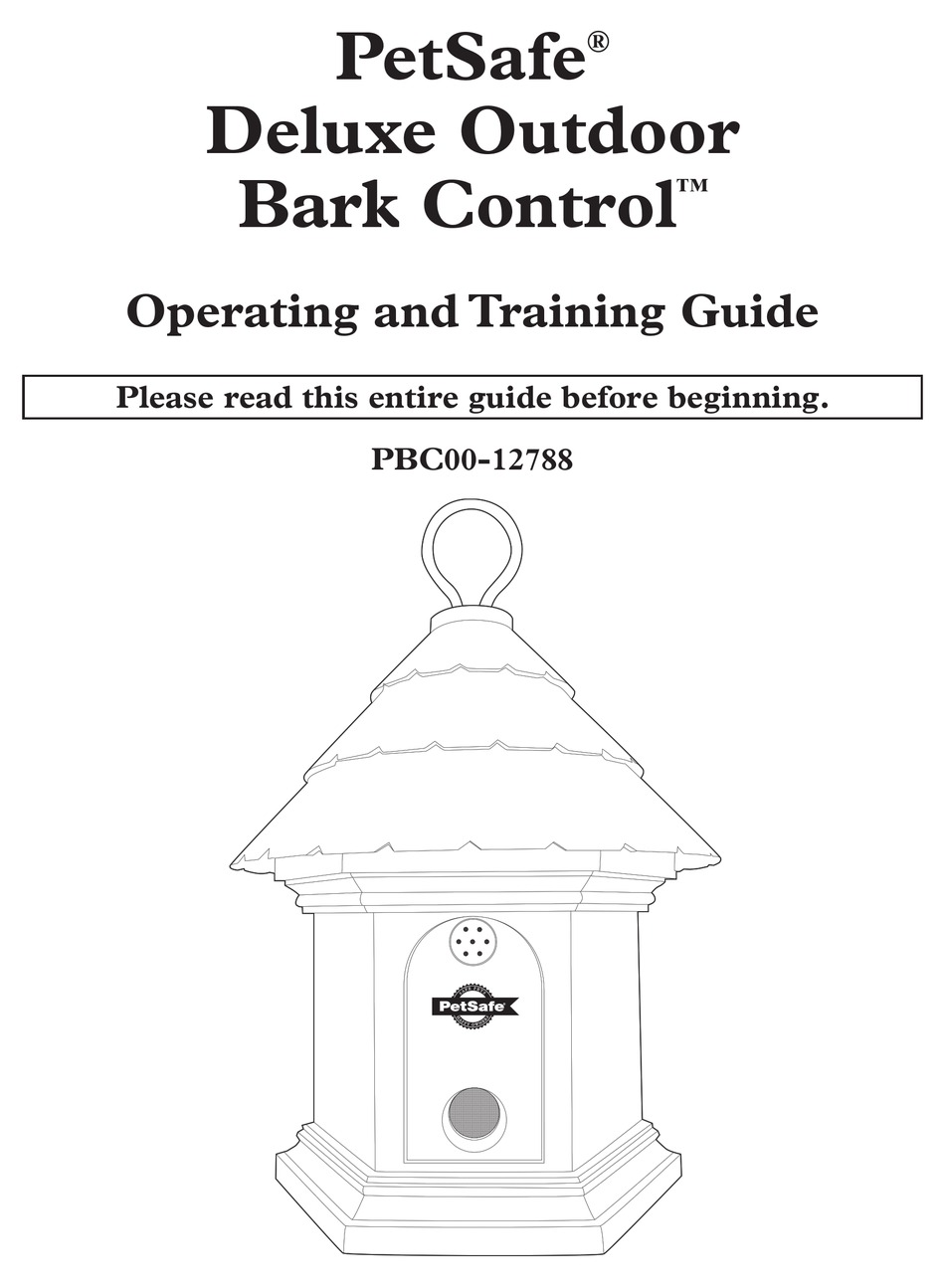 Indoor Bark Control PBC19 Mexique Et Am rique Centrale Indoor Bark Control PBC19 Mexique Et Am rique Centrale