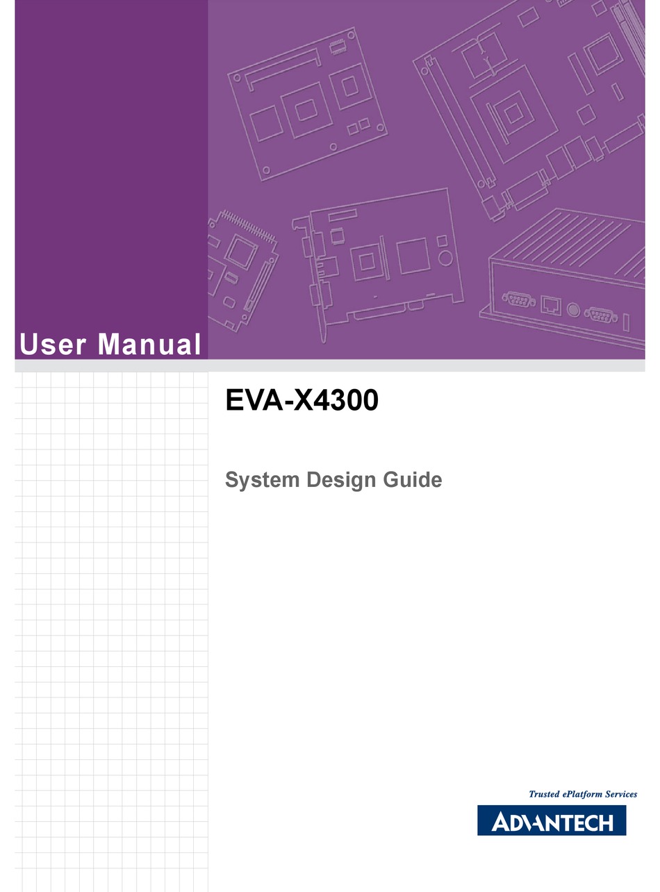 ADVANTECH EVA-X4300 USER MANUAL Pdf Download | ManualsLib