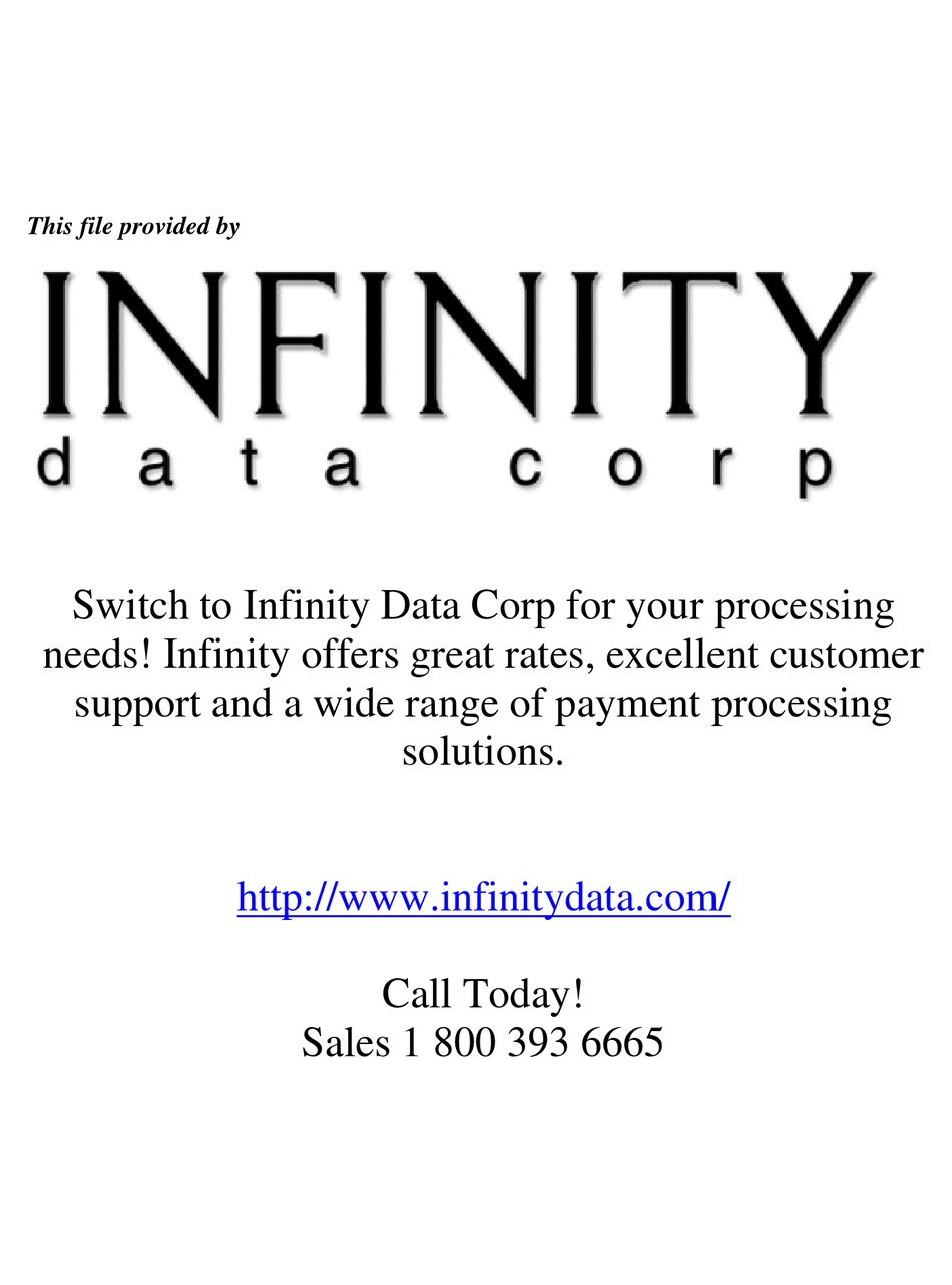 INFINITY ICE4000 HARDWARE AND INSTALLATION MANUAL Pdf Download | ManualsLib