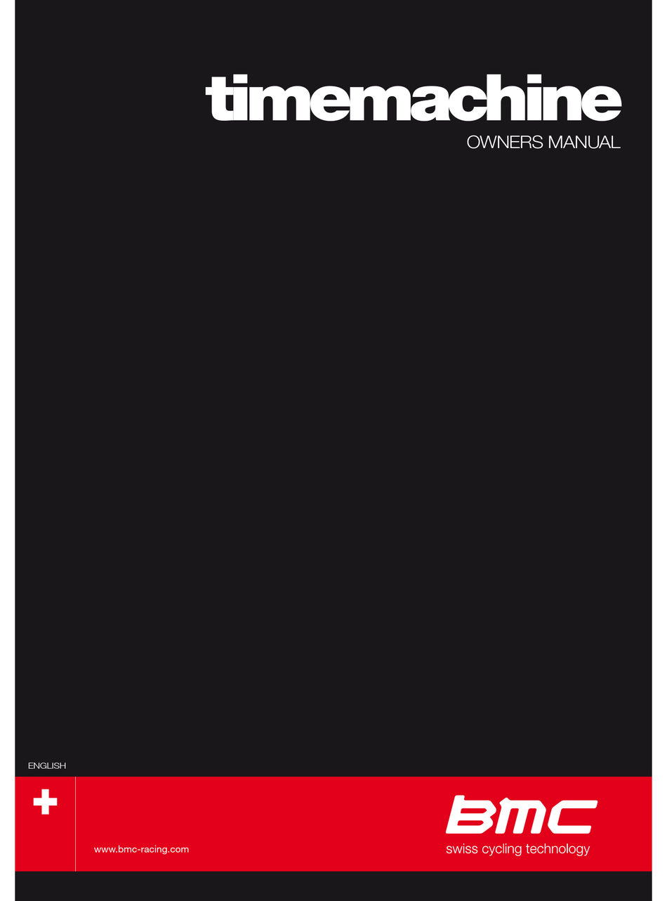 BMC TIMEMACHINE OWNER S MANUAL Pdf Download ManualsLib