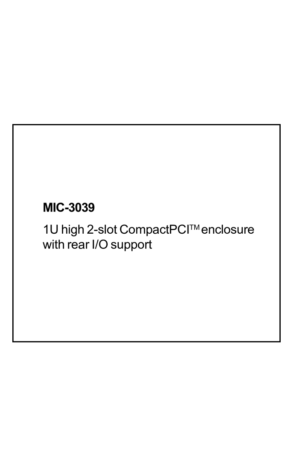 ADVANTECH MIC-3039 USER MANUAL Pdf Download | ManualsLib ADVANTECH MIC-3039 USER MANUAL Pdf Download | ManualsLib