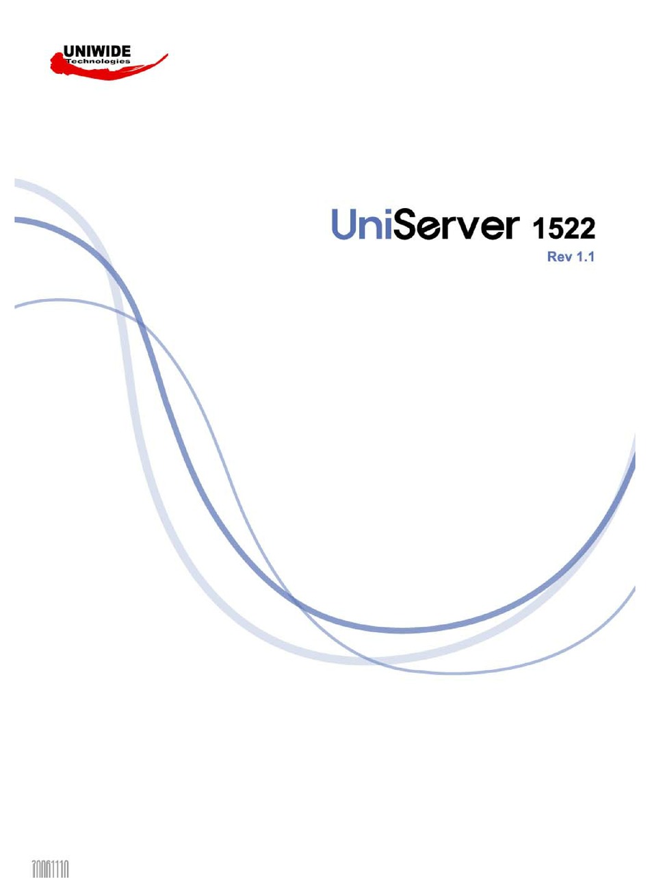 UNIWIDE TECHNOLOGIES UNISERVER 1522 USER MANUAL Pdf Download | ManualsLib