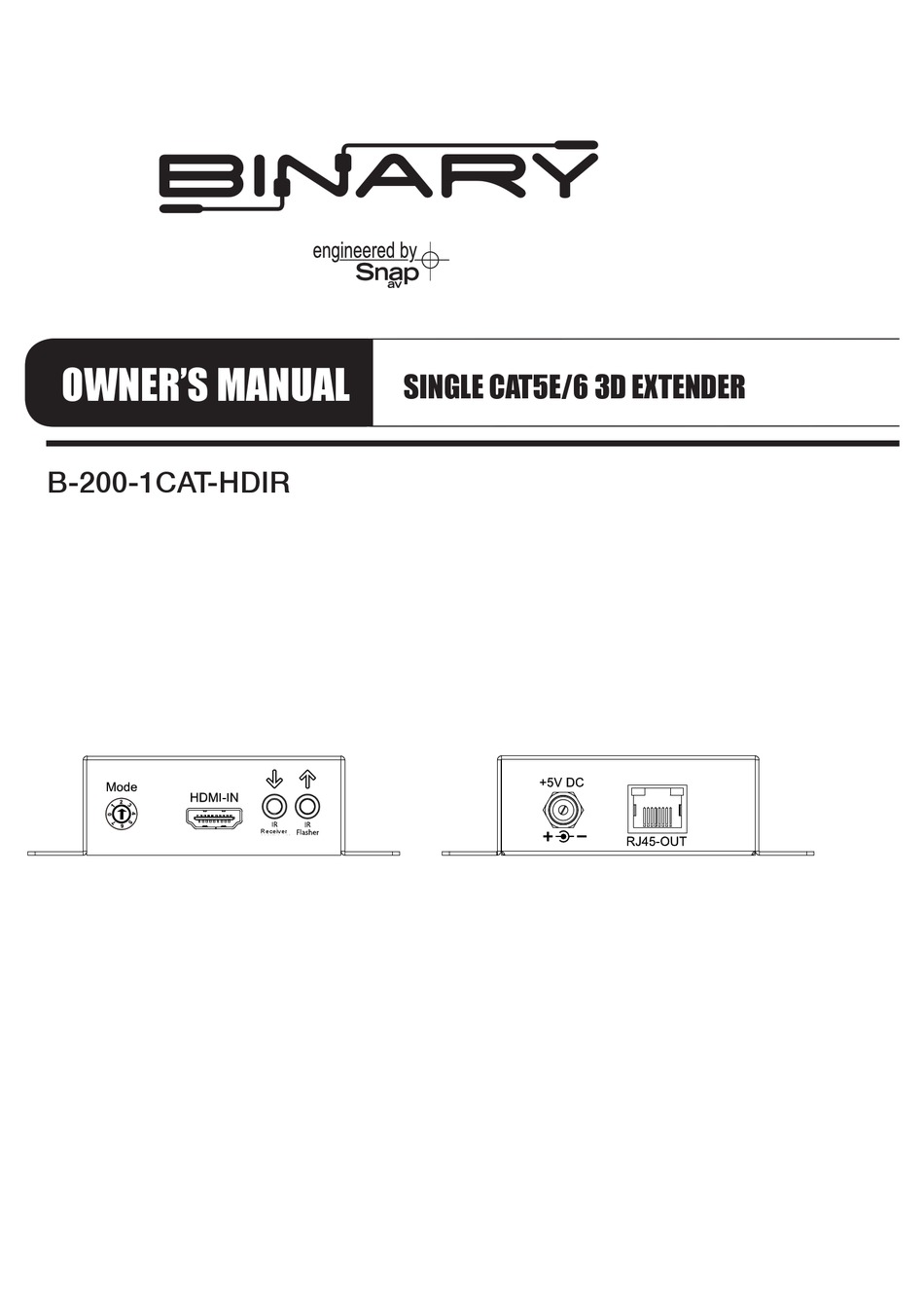 BINARY B 200 1CAT HDIR OWNER S MANUAL Pdf Download ManualsLib binary-b-200-1cat-hdir-owner-s-manual-pdf-download-manualslib