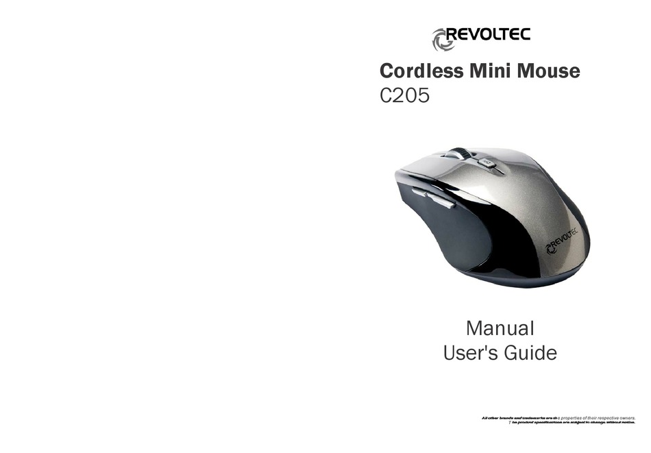 REVOLTEC C205 MANUAL & USER MANUAL Pdf Download | ManualsLib