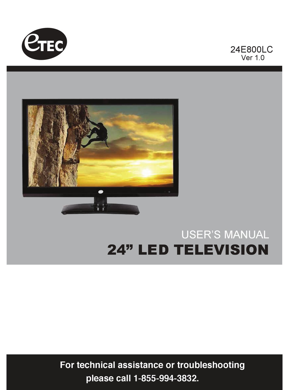 ETEC 24E800LC USER MANUAL Pdf Download | ManualsLib