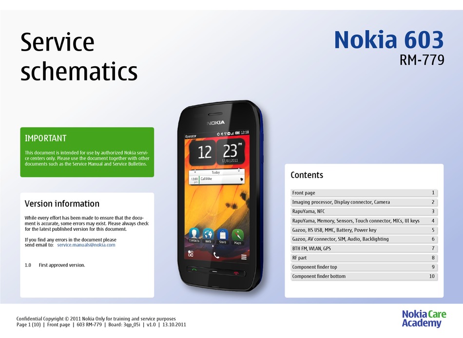 NOKIA 63 SERVICE SCHEMATICS Pdf Download ManualsLib nokia-63-service-schematics-pdf-download-manualslib