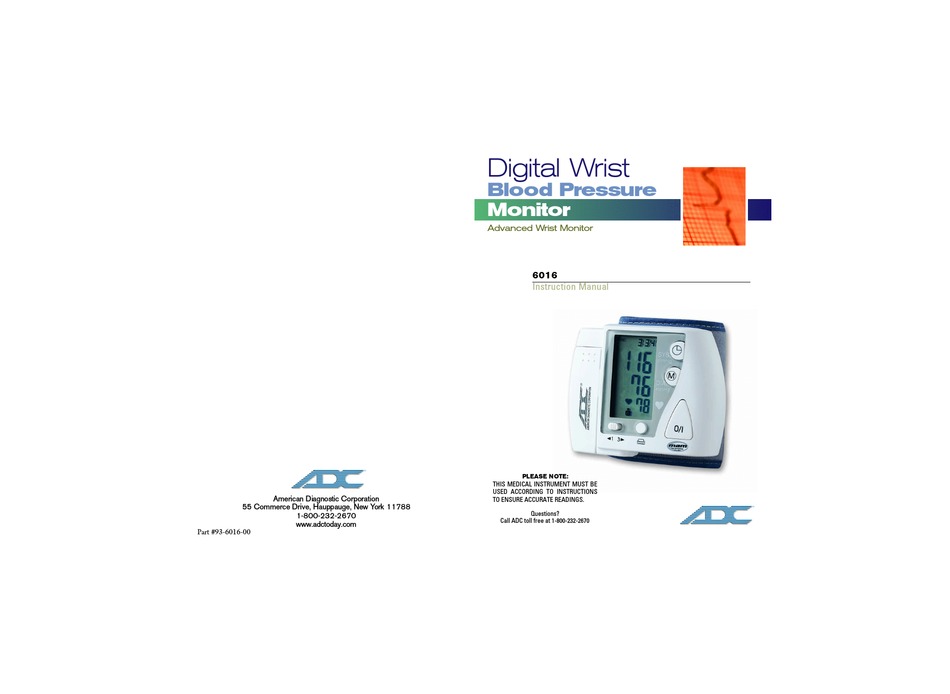 ADC 6016 INSTRUCTION MANUAL Pdf Download ManualsLib ADC 6016 INSTRUCTION MANUAL Pdf Download ManualsLib