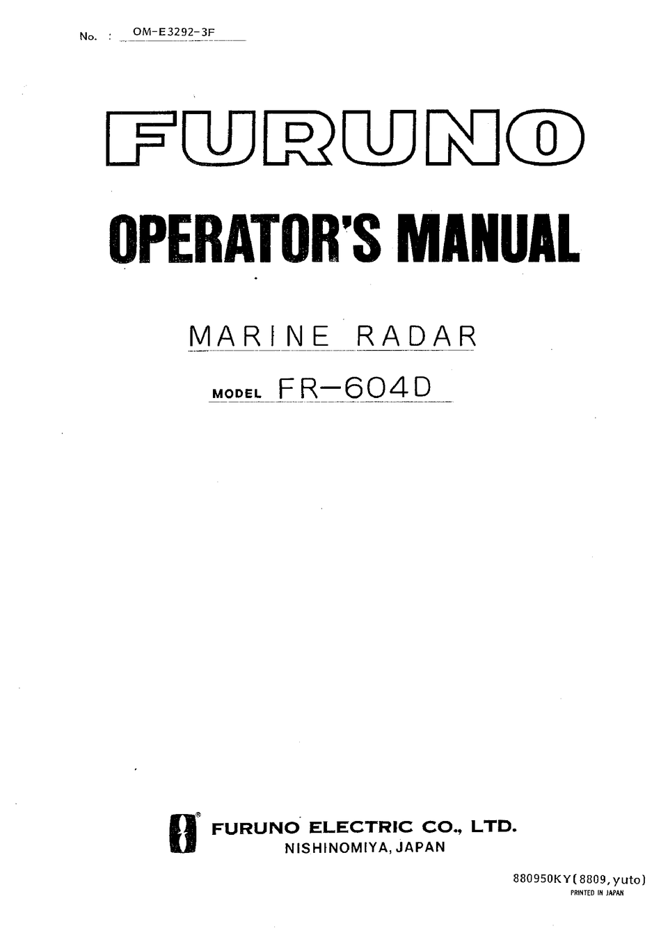 FURUNO FR 604D OPERATOR S MANUAL Pdf Download ManualsLib furuno-fr-604d-operator-s-manual-pdf-download-manualslib