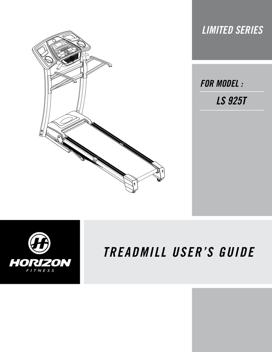 HORIZON FITNESS LS 925T LS 925T USER MANUAL Pdf Download | ManualsLib