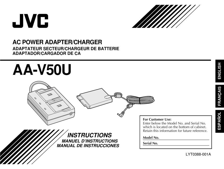 JVC AA V50U INSTRUCTIONS MANUAL Pdf Download | ManualsLib