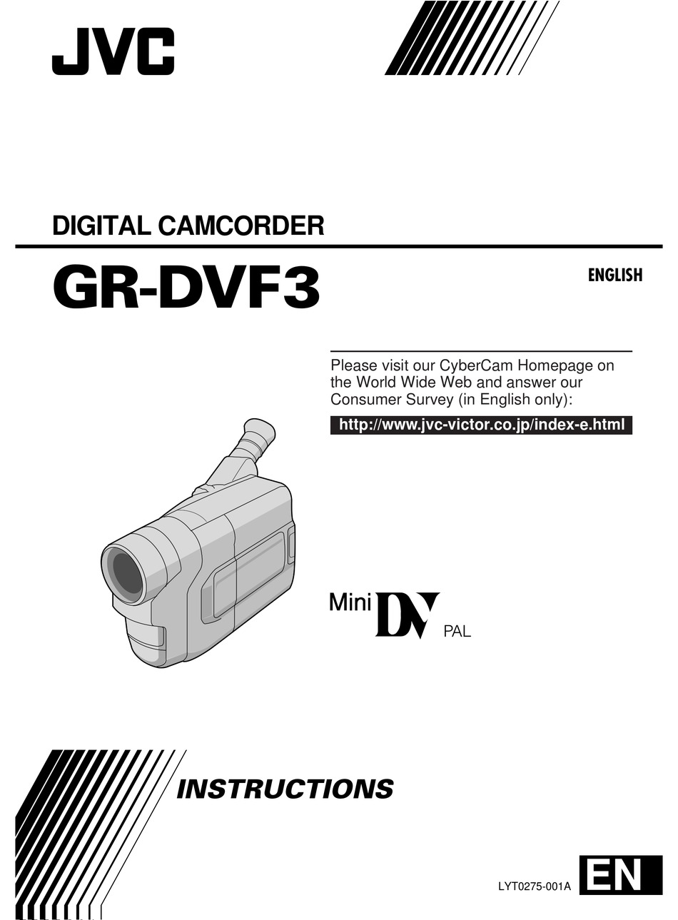 JVC LYT0275-001A INSTRUCTIONS MANUAL Pdf Download | ManualsLib