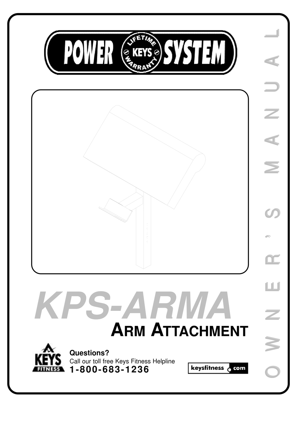 KEYS FITNESS POWER SYSTEM KPS-ARMA OWNER'S MANUAL Pdf Download | ManualsLib