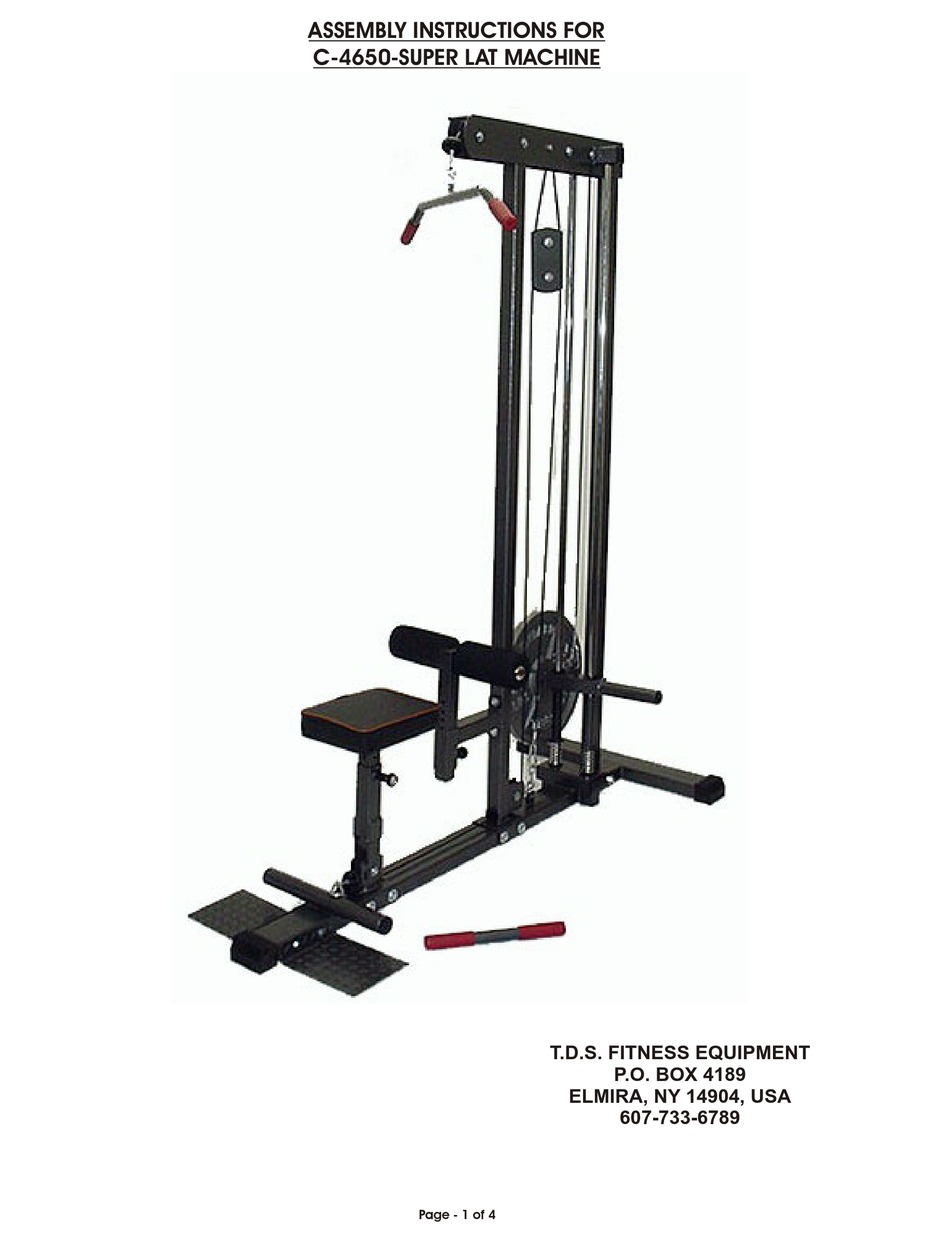 T D S C 4650 SUPER ASSEMBLY INSTRUCTION MANUAL Pdf Download ManualsLib