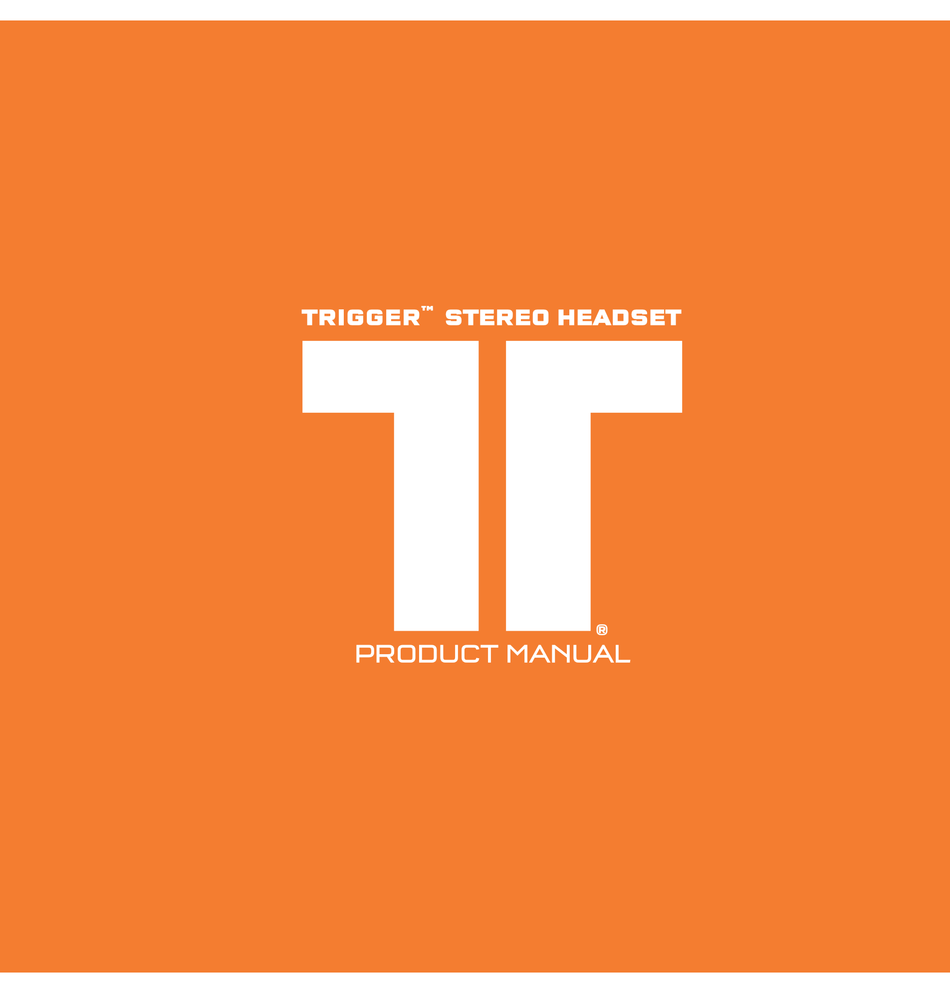 TRITTON TRIGGER PRODUCT MANUAL Pdf Download | ManualsLib